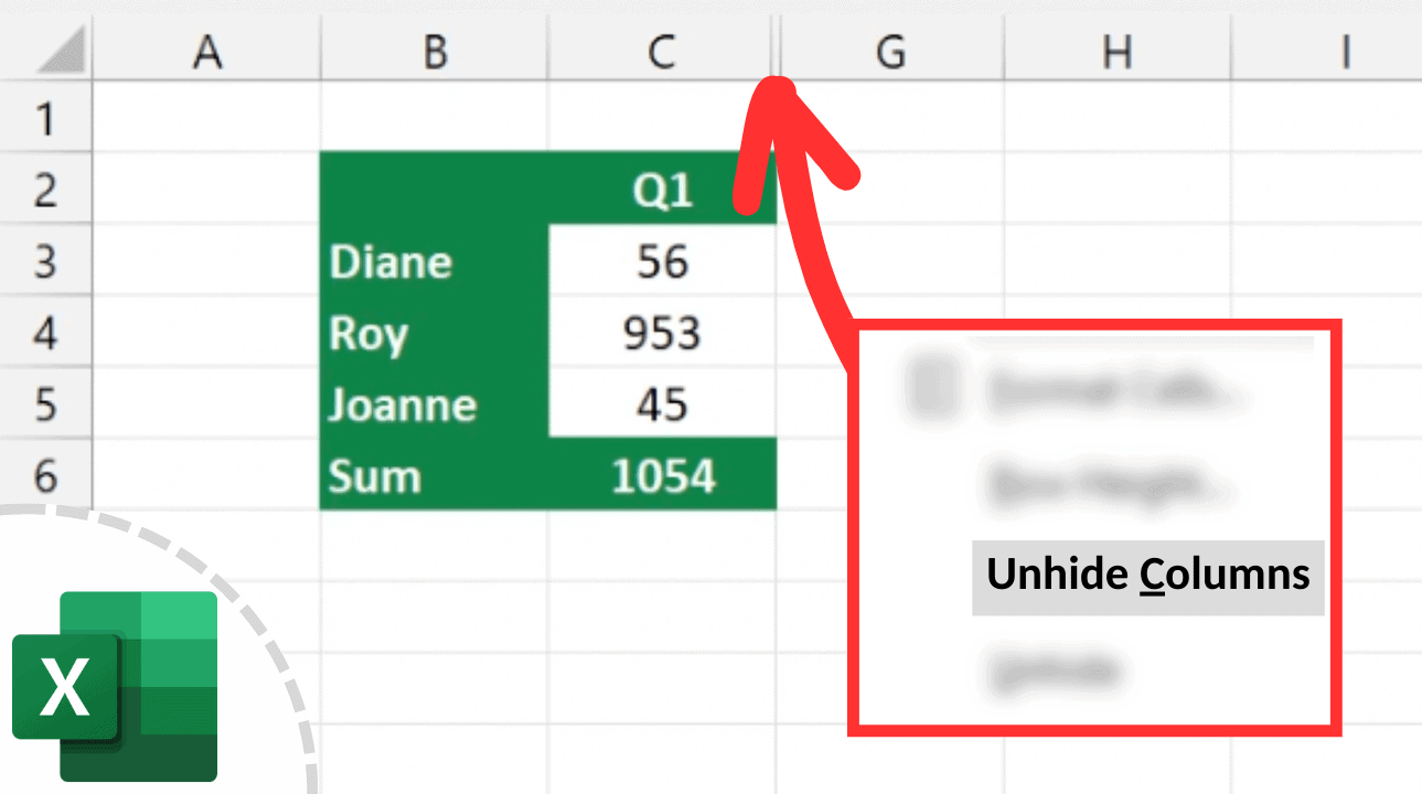 How To Unhide Columns In Excel Beginner s Guide