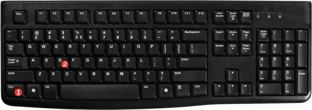 Keyboard Shortcut To Fill Down From Cell Above In Excel