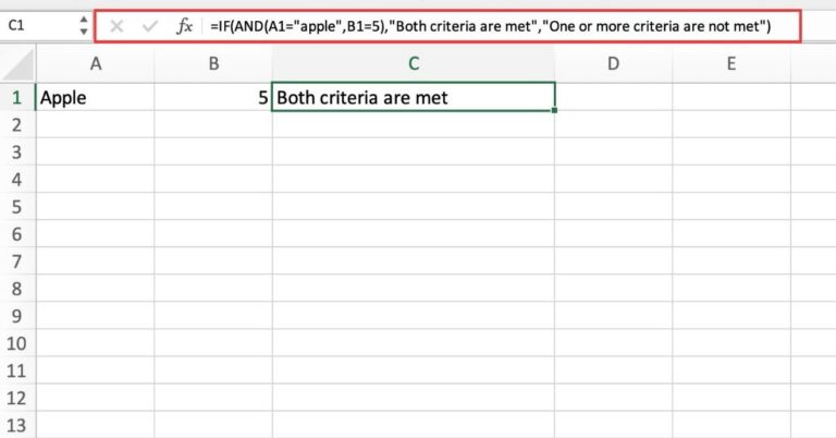 How To Combine IF And AND Functions In Excel Sheet Leveller