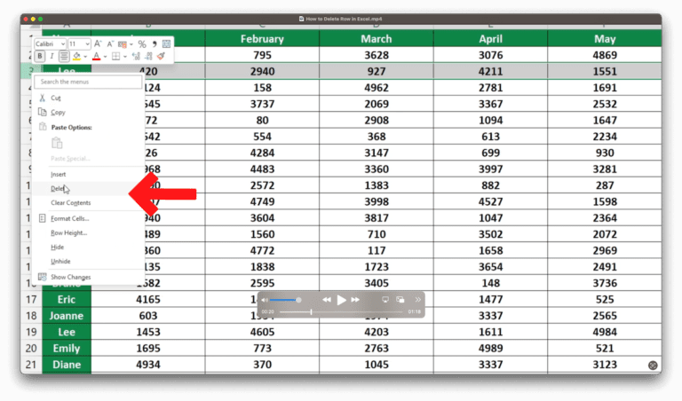 How To Delete Row In Excel Sheet Leveller