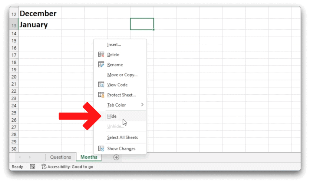 How To Hide Sheets In Excel Sheet Leveller