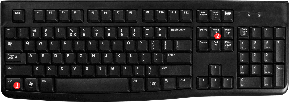 Keyboard Shortcut To Move To First Cell In Worksheet In Excel