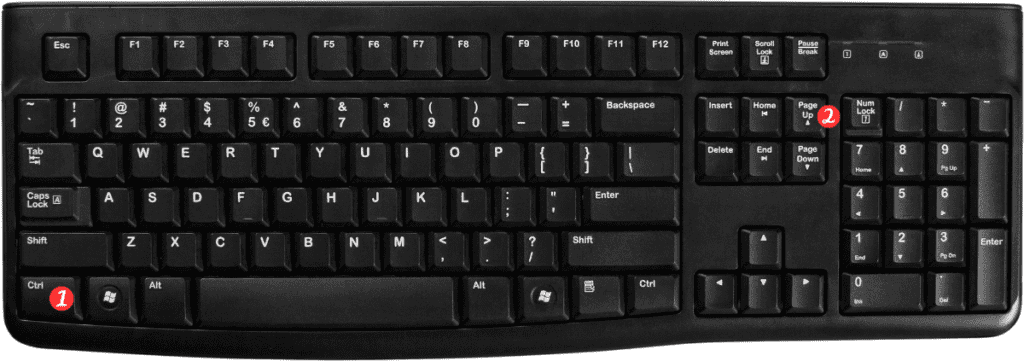Keyboard Shortcut To Go To Previous Worksheet In Excel