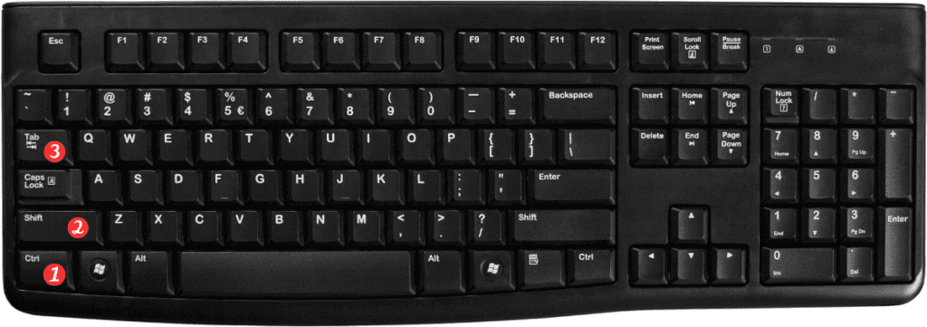 Keyboard Shortcut To Move To Previous Tab In Excel